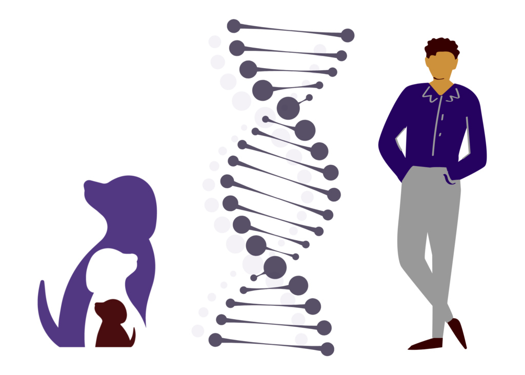 Your pup may be your “fur baby,” but how similar are you genetically ...